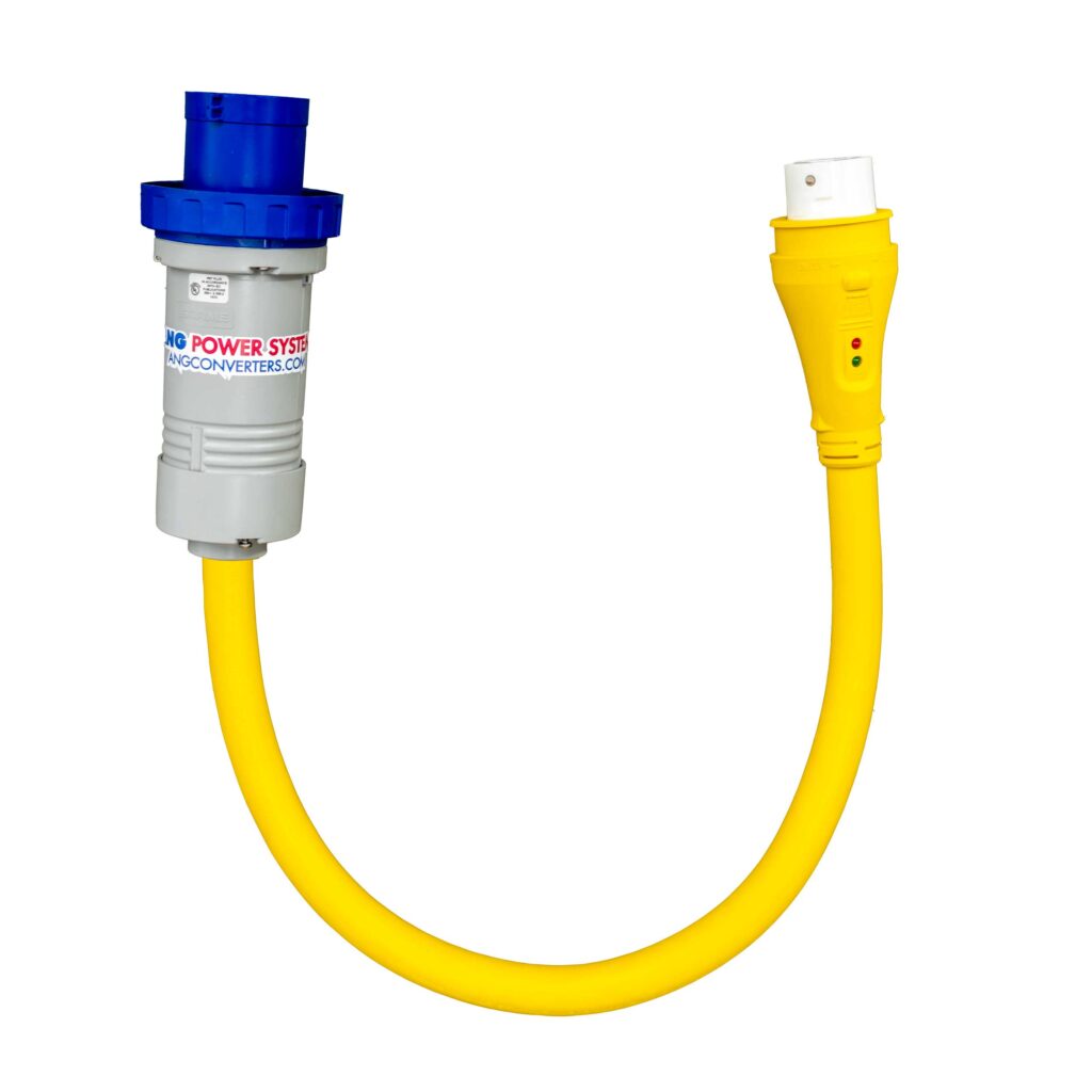 Pigtail Adapter Dockside European Single Phase - US Boatside Single ...