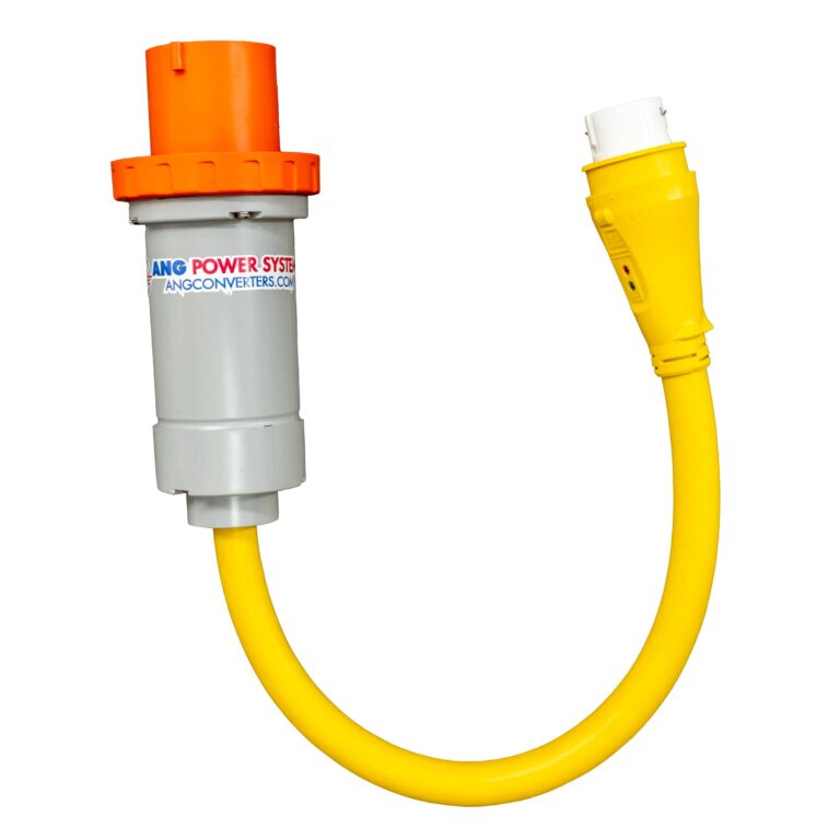 Camlock Pigtail Adapter 300A to 100A 480V 5 Pins - ANG Worldwide Marine ...